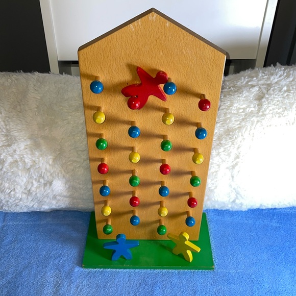 Toy Man Manufacturer | Games | Vintage Wooden Toy Man | Poshmark